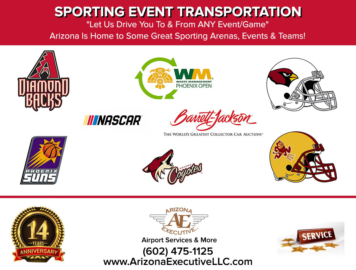 SPORTING EVENT TRANSPORTATION | Arizona Executive LLC
